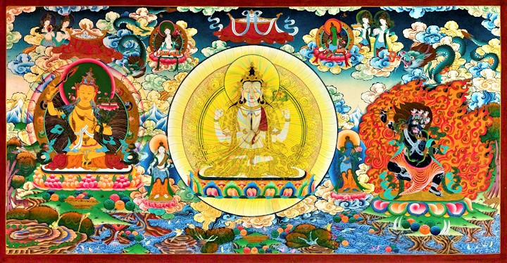 Thangkas. La Vida de Buda. – Viajes en Chancletas